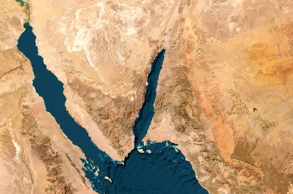 Exodus Map | Path of the Exodus from the Red Sea to the Jordan